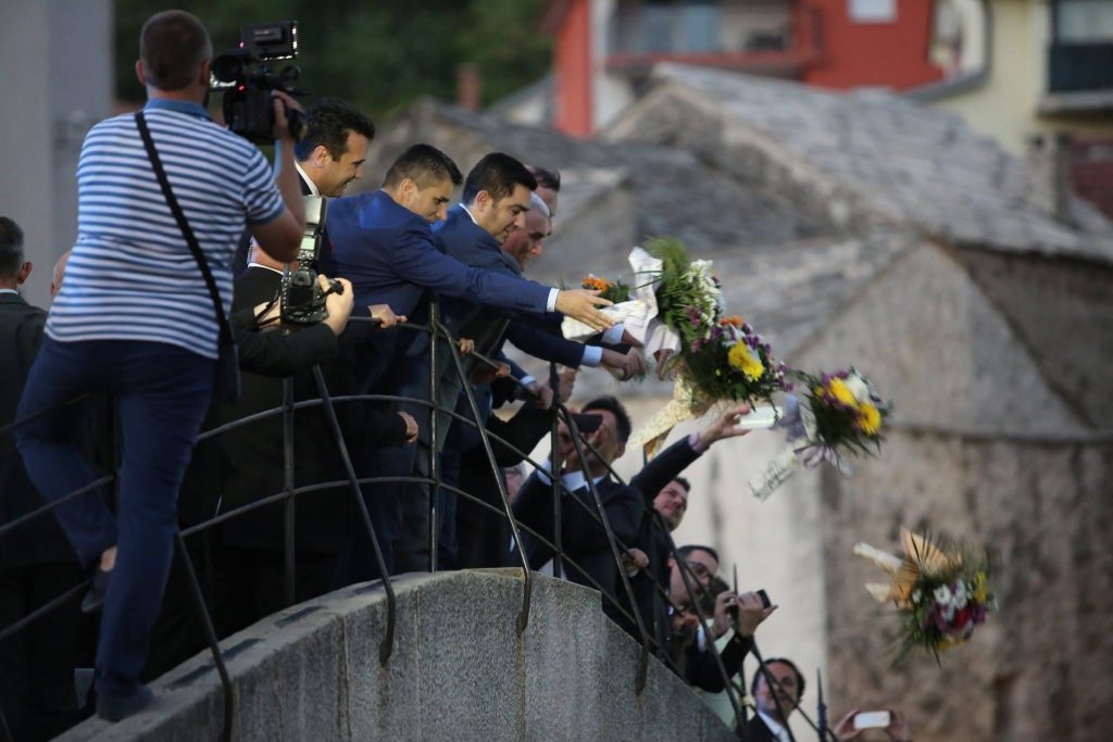 Ceremonija potpisivanja Mostarske povelje mira / Mostar ne zaboravlja ...